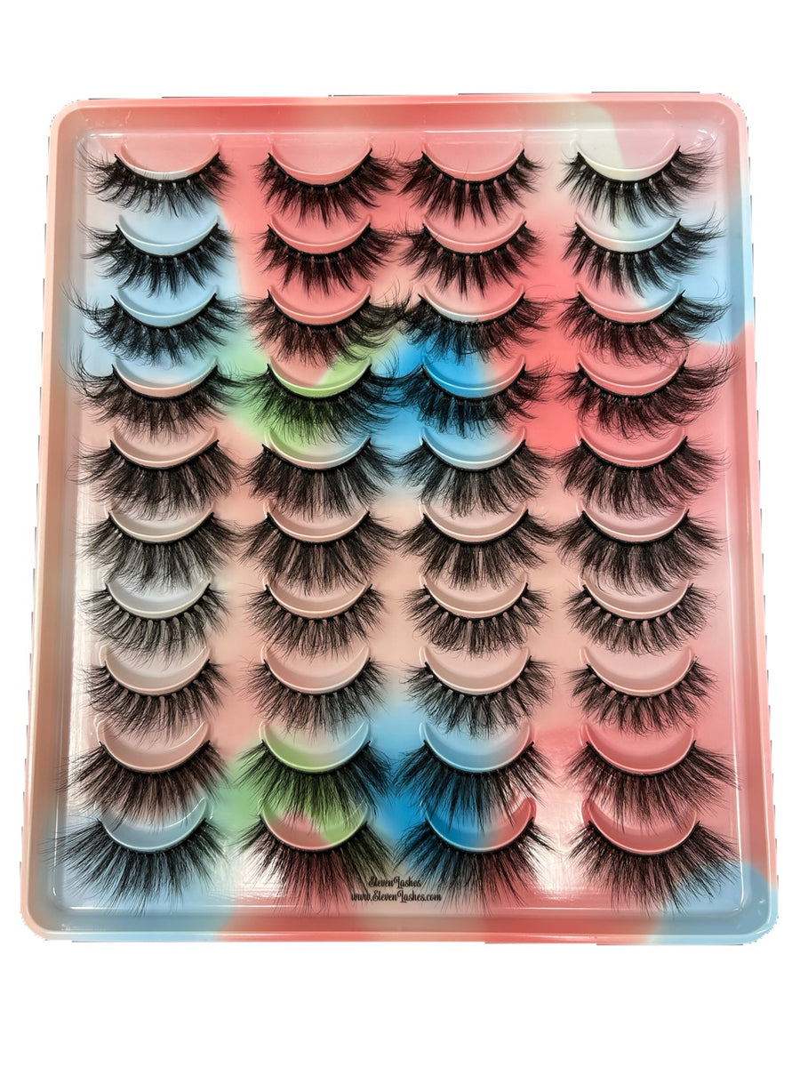 Cotton Candy Lash Set – Eleven Lashes